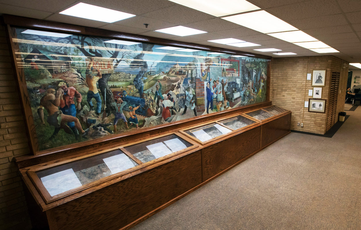 Missouri S&T – News and Events – Missouri S&T dedicates Rolla mural for ...