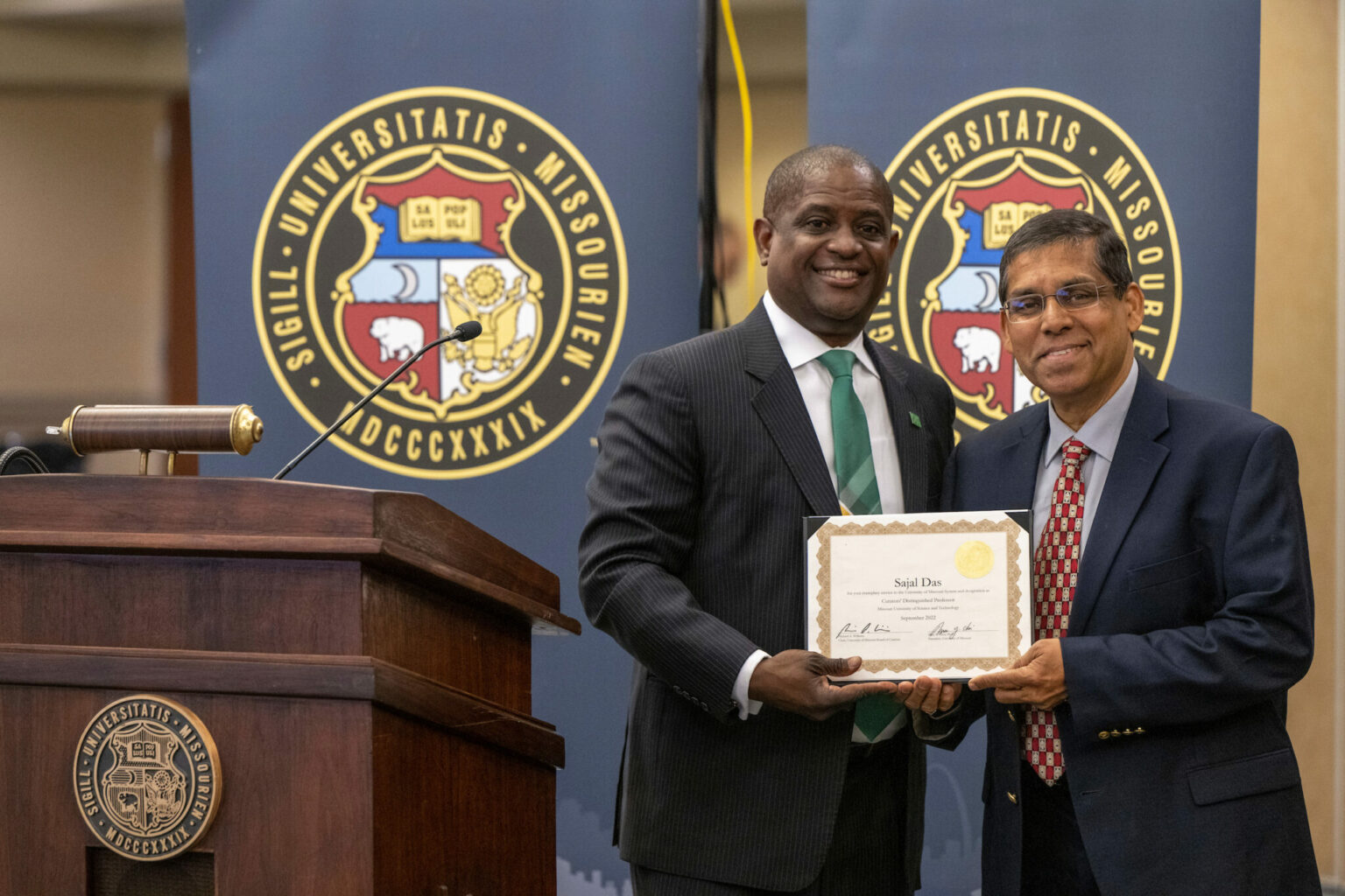Missouri S&T – News and Events – Dr. Sajal Das named Curators ...