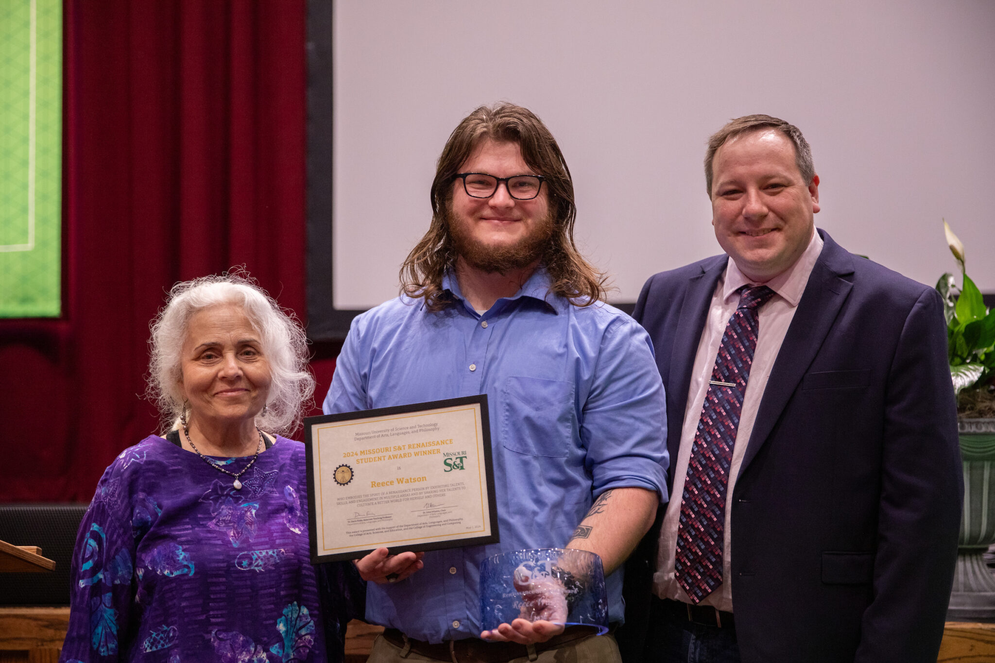 Missouri S&T – News and Events – S&T’s Renaissance Student Award goes to Reece Watson
