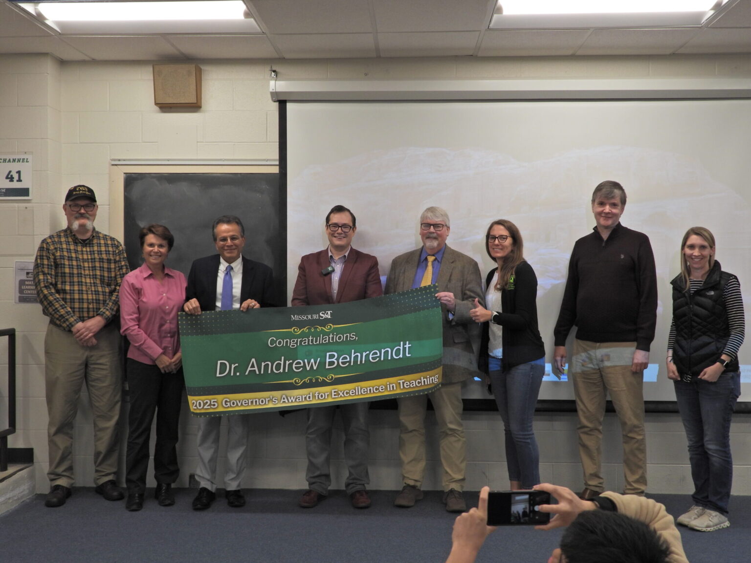 Missouri S&T – News and Events – Behrendt receives Governor’s Award for ...