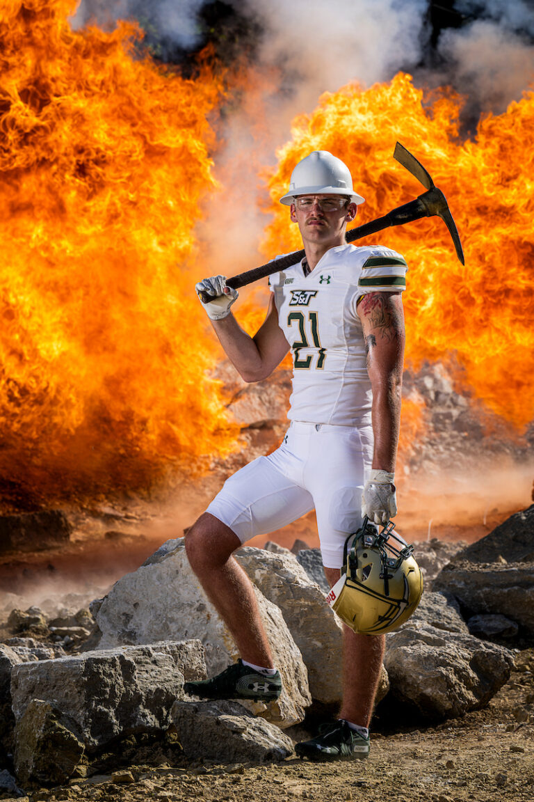 Missouri S&T – News and Events – S&T linebacker channels explosiveness ...